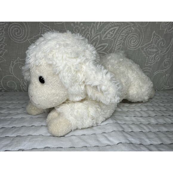 Mary Meyer | Toys | Mary Meyer Lamb Plush White Laying Down Stuffed ...